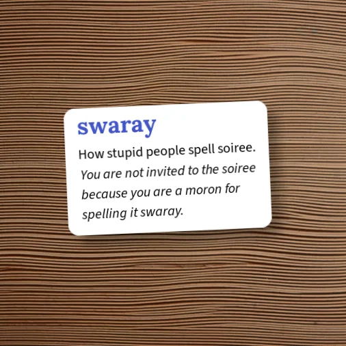 Urban Dictionary: swaray