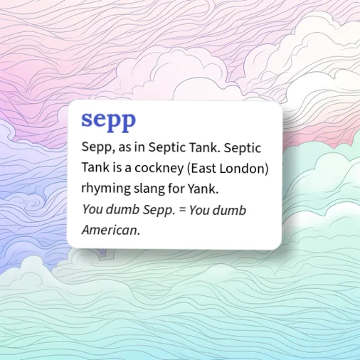 Urban Dictionary: sepp