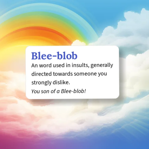 Urban Dictionary: Blee-blob