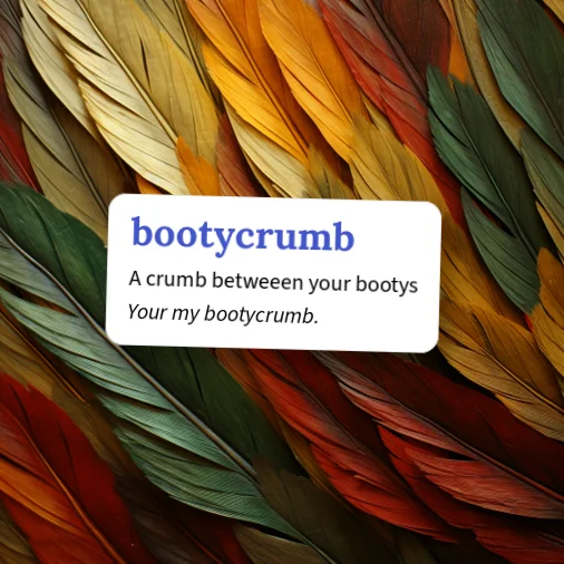 Urban Dictionary: bootycrumb