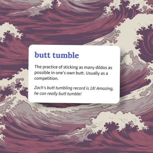 Urban Dictionary: butt tumbling