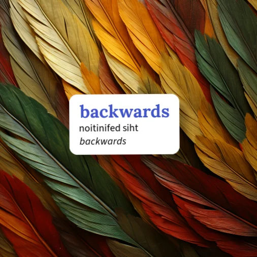 Urban Dictionary: backwards
