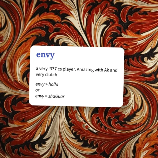 Urban Dictionary: envy