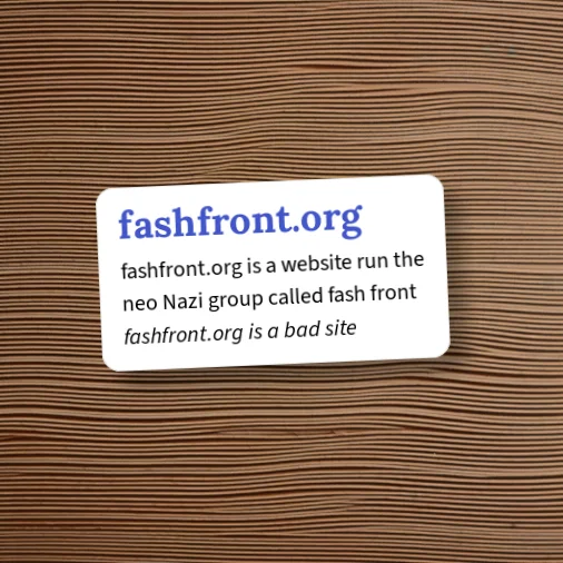 Urban Dictionary: fashfront.org