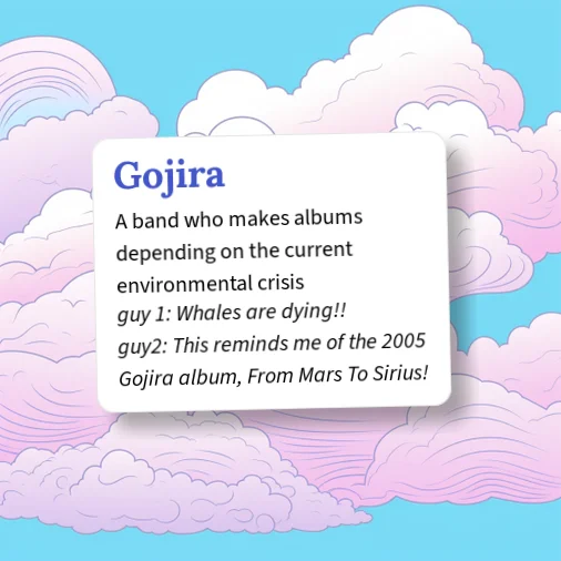 Urban Dictionary: Gojira