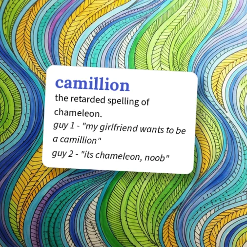 Urban Dictionary: camillion