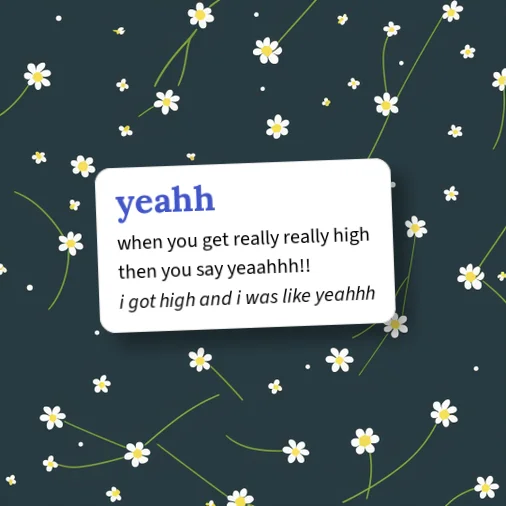 Urban Dictionary: yeahh