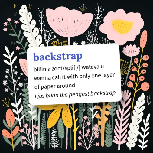 Urban Dictionary: backstrap
