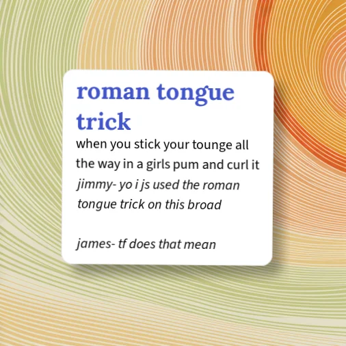 Urban Dictionary: thick-tongued