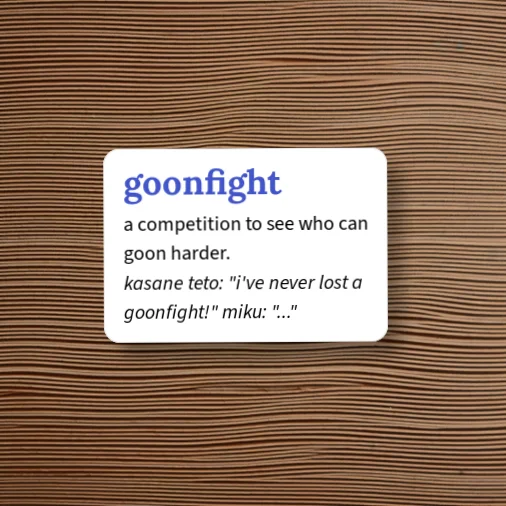 Urban Dictionary: goonfight