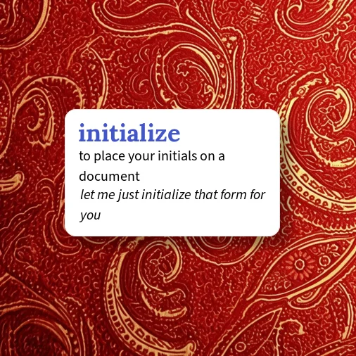 Urban Dictionary: initialize