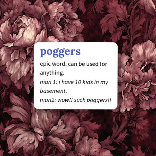 Urban Dictionary: poggers