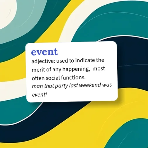 Urban Dictionary: event