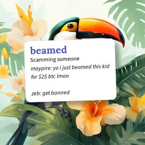 Urban Dictionary: beamed