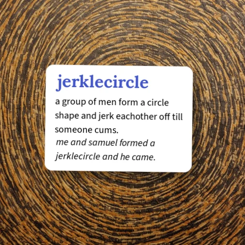 Urban Dictionary: jerklecircle