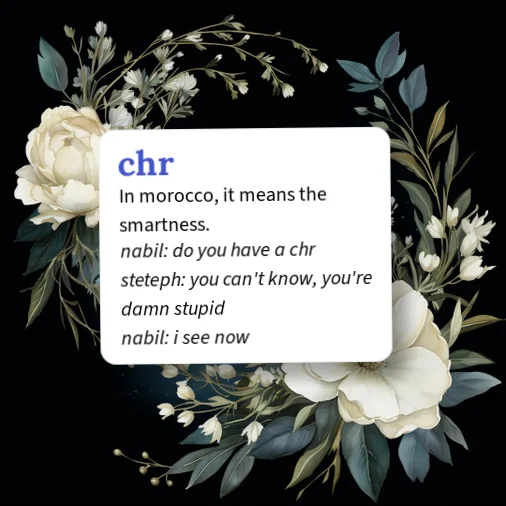 Urban Dictionary: Chrs