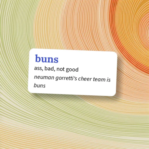 Urban Dictionary: buns