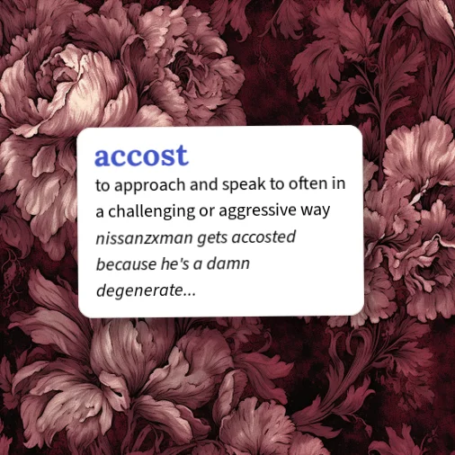 Urban Dictionary: accost