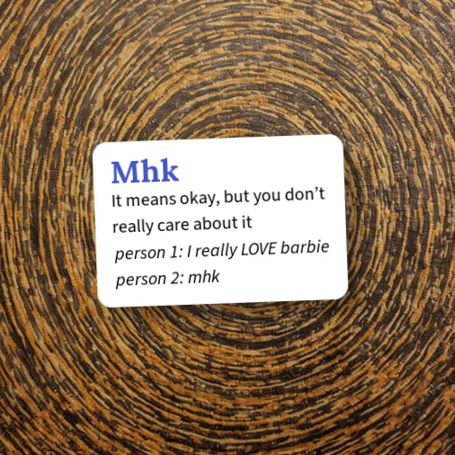 Urban Dictionary: Mhk