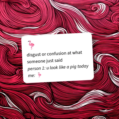 Urban Dictionary: 🦩