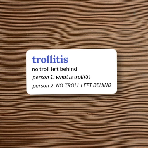 Urban Dictionary: trollitis