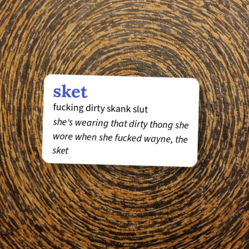 Urban Dictionary: sket