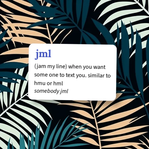 Urban Dictionary: jml