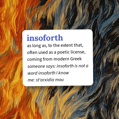 Urban Dictionary: insoforth