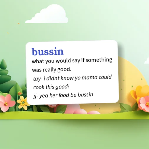 Urban Dictionary: bussin