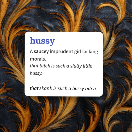 Urban Dictionary: hussy