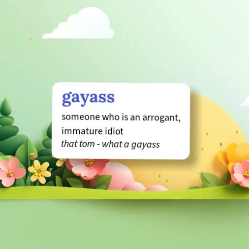 Urban Dictionary: gayass