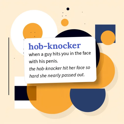 Urban Dictionary: hob-knocker
