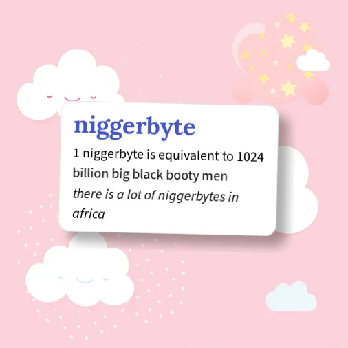 Urban Dictionary: niggerbyte