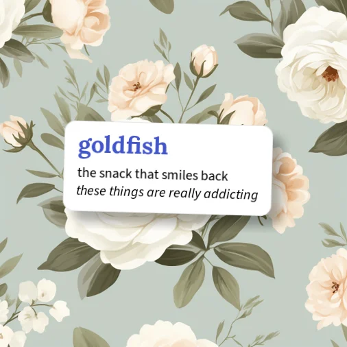 Urban Dictionary: goldfish