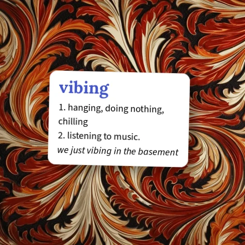 Urban Dictionary: vibing