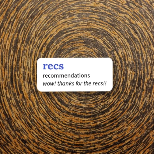 Urban Dictionary: recs
