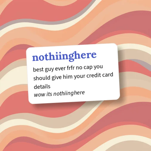 Urban Dictionary: nothiinghere