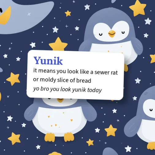 Urban Dictionary: Yunik